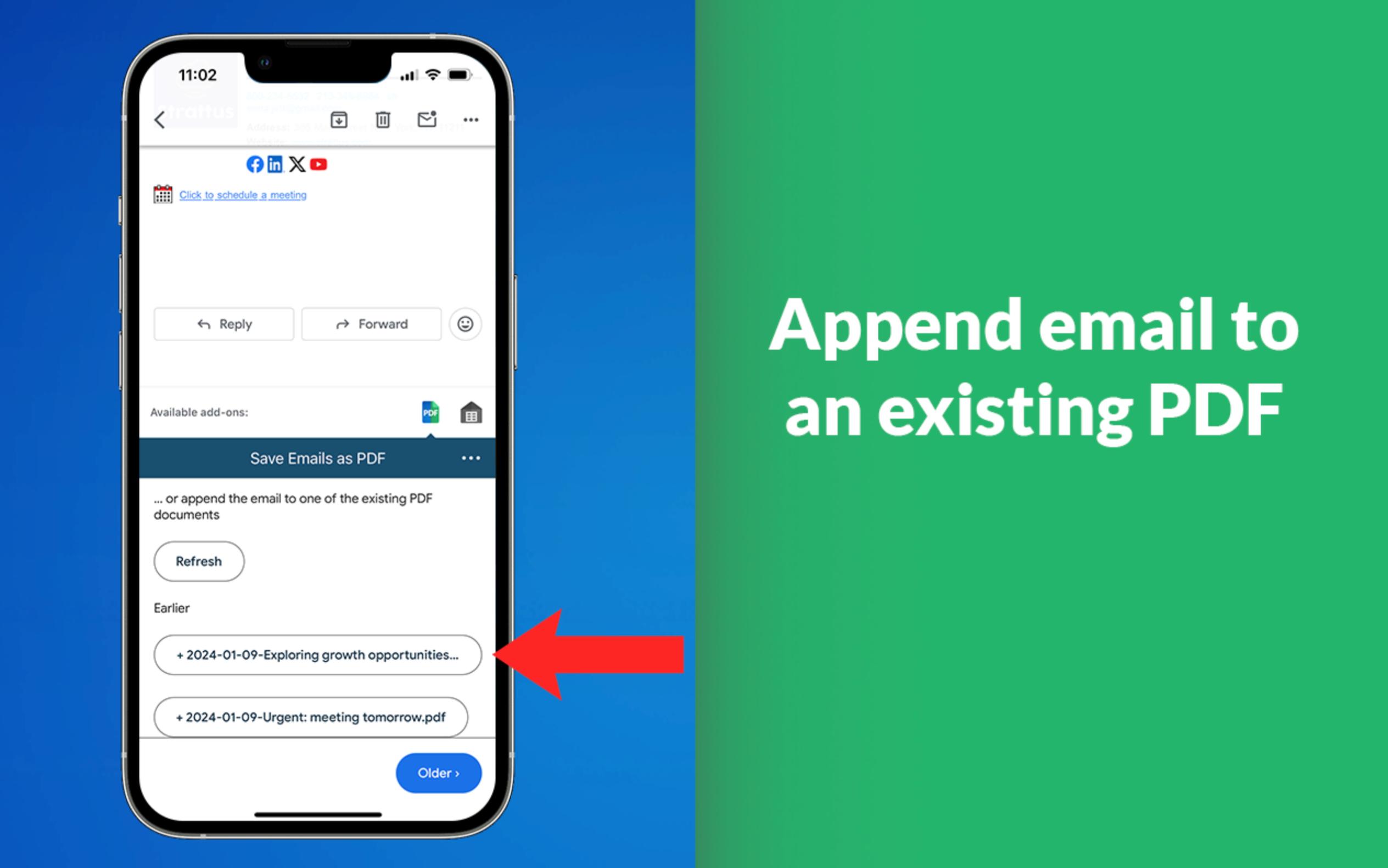 Getting Started With Save Emails As Pdf Workspace Add On How To Save An Email As Pdf On Mobile
